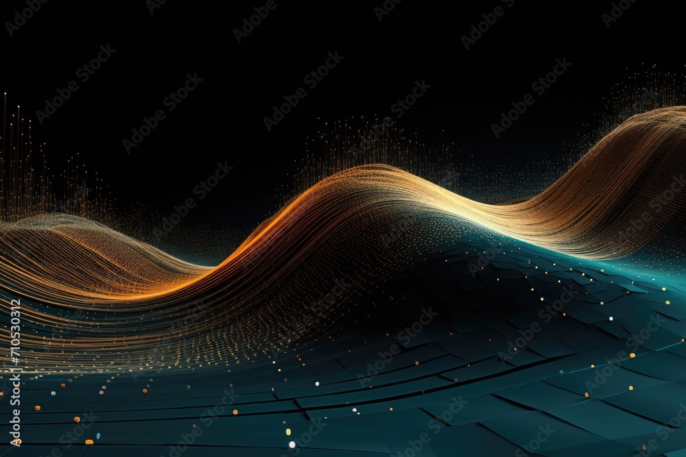 Behold a stunning computer generated image capturing the vibrant ...