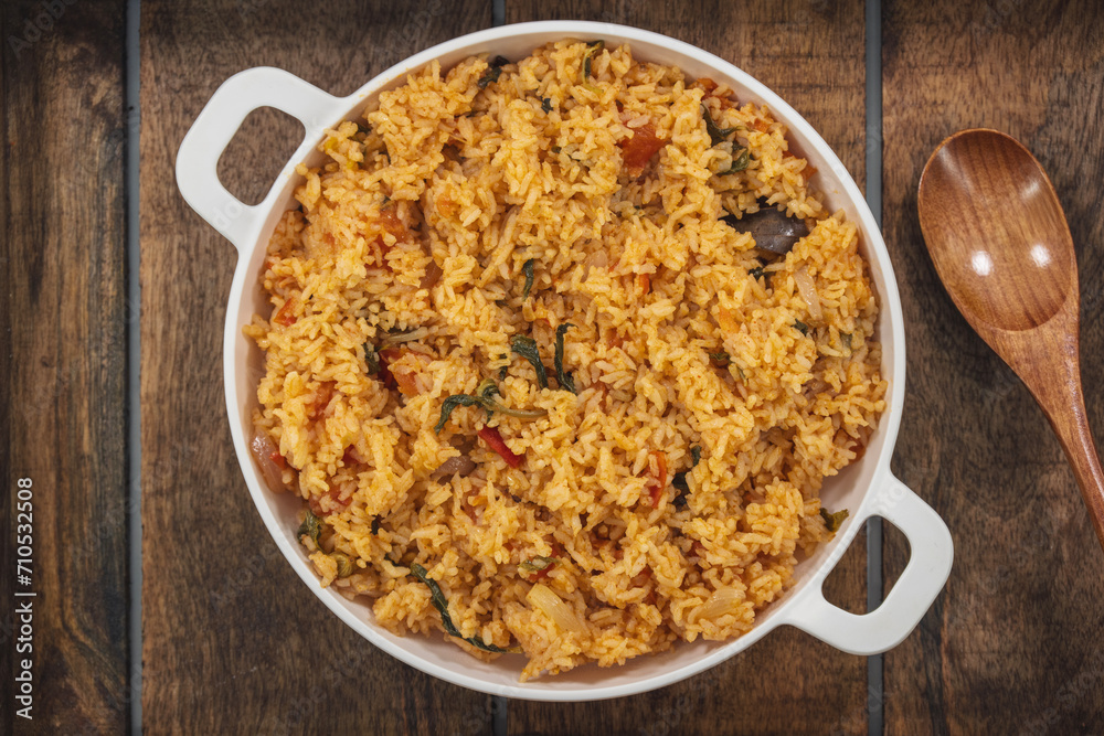 South Indian Breakfast Bliss: Vibrant Tomato Rice Bursting with Flavor ...