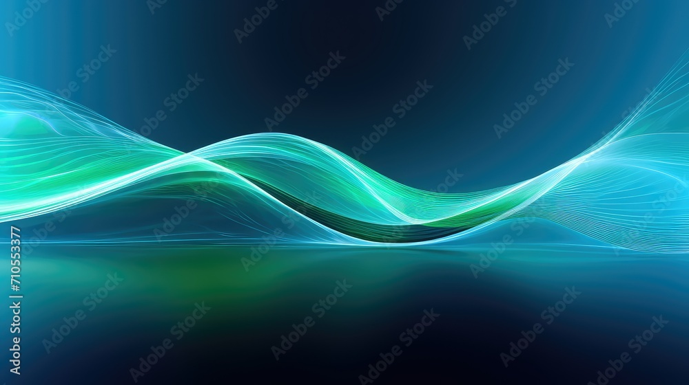 development wave technology background illustration energy renewable ...