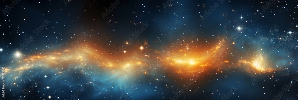 Digital space background with dynamic particles for big data ...