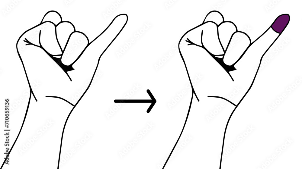 election finger ink before after, tinta jari pemilu sebelum dan sesudah ...