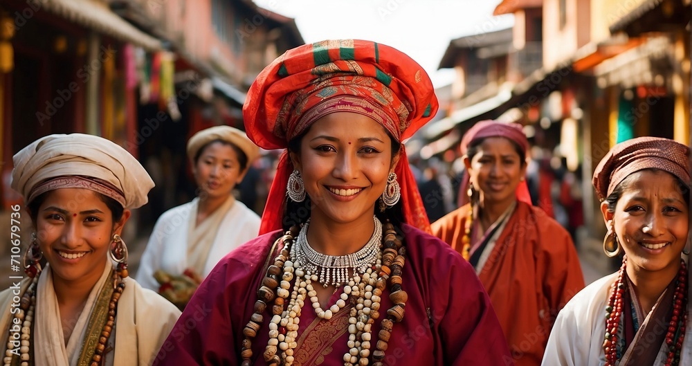 diverse cultural scenes from around the world - Generative AI Stock ...