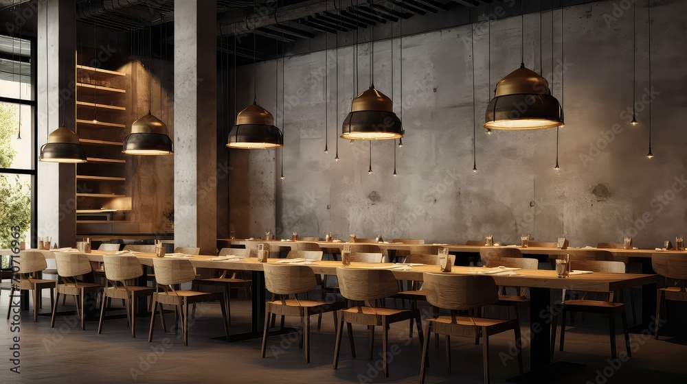 decor room restaurant background illustration lighting furniture, menu ...
