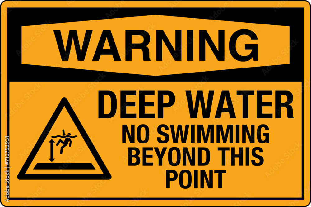 Vecteur Stock OSHA Safety Sign Marking Label Pictogram Standards ...