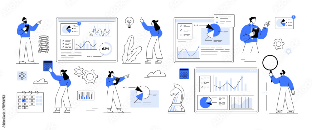 Business intelligence. Financial modeling tools. Business strategy ...