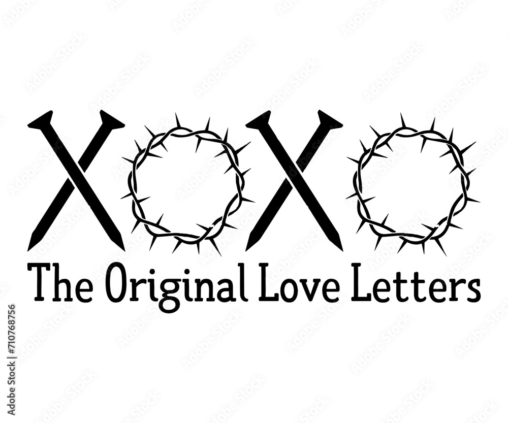 xoxo the original love letters Svg,Christian,Love Like Jesus, XOXO ...