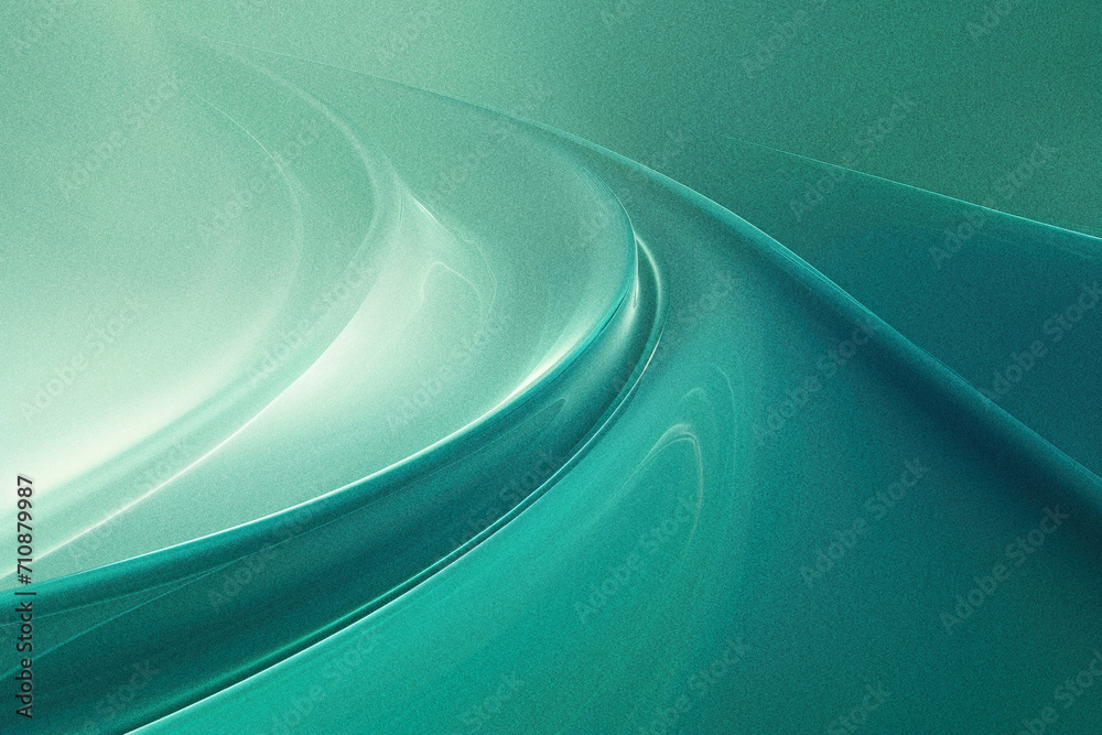 Luminous Greenery: Green, Light Green, and Cyan Curves with a Glimmer ...