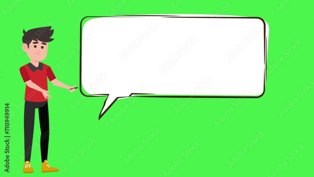 Vidéo Stock Rectangle text box, explanation, pop up text box, message ...