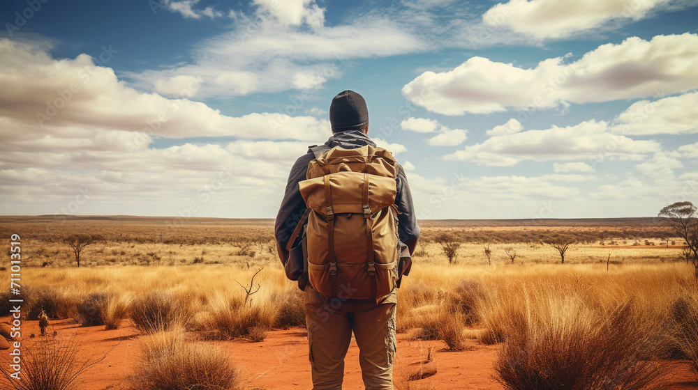 Australian Outback Adventure The rugged terrain of the Australian ...