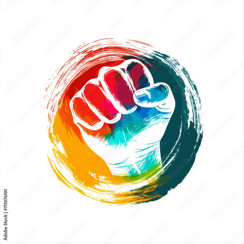 colorfull logo vector for International Zero Discrimination Day [UNAIDS ...