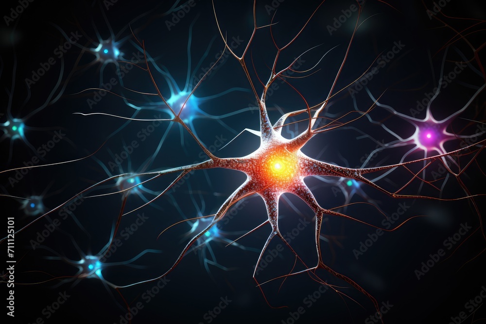Brain neural neuronal networks neurons Axons and Dendrites Synapses ...