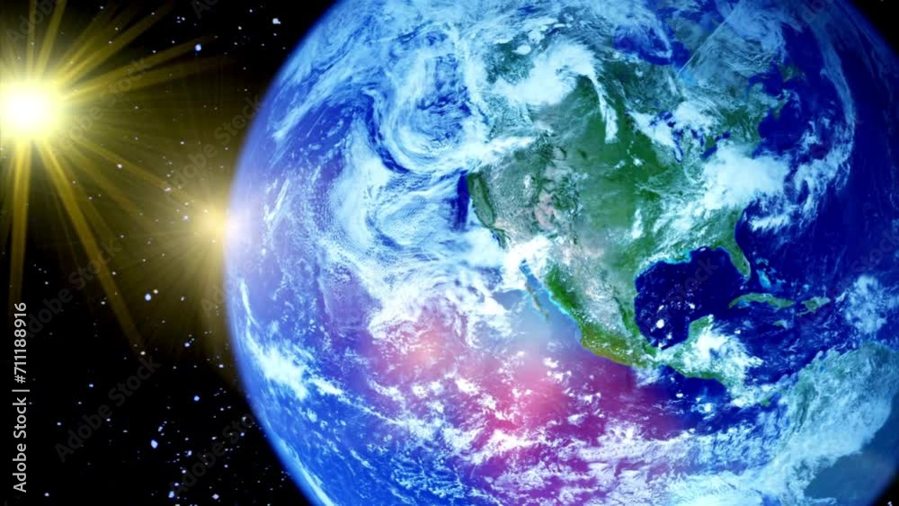 4k video of earth and sun, 4k video of earth in space, earth 4k video ...