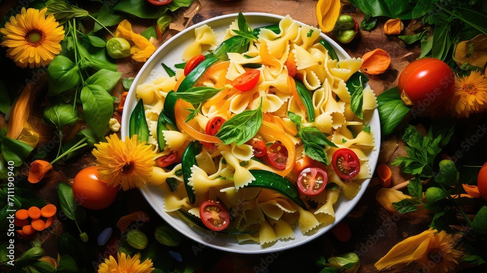 noodles pasta food background illustration spaghetti macaroni ...