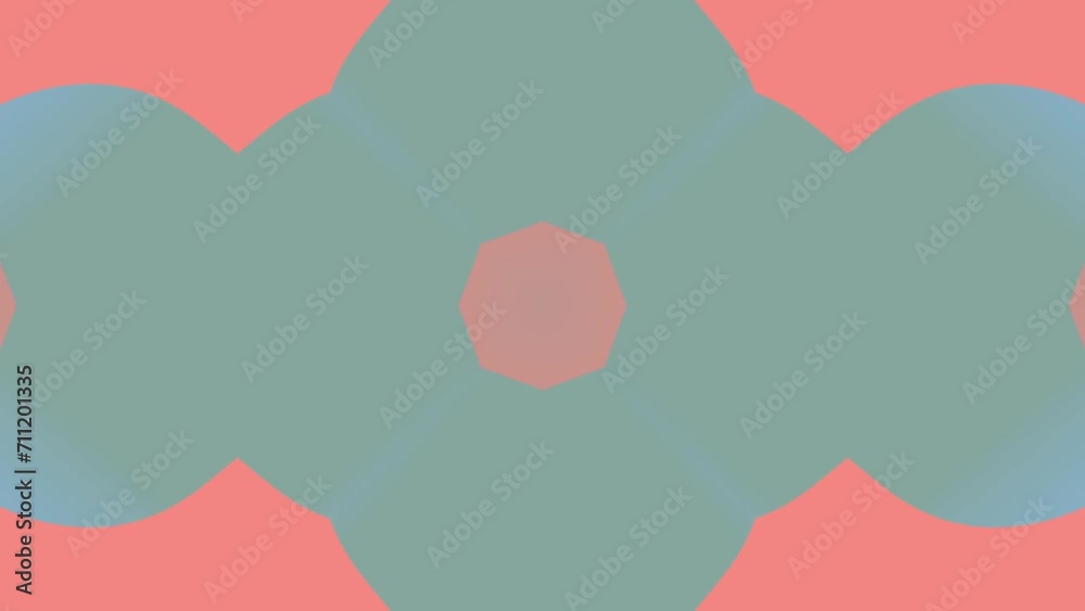 Vidéo Stock A refreshing loop animation with a trendy gradient colors ...