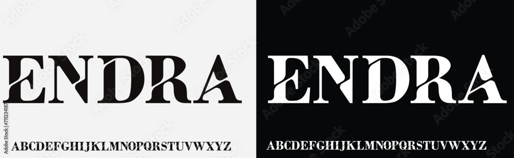 Modern Bold Font. Upper case Lower case Typography urban style alphabet ...