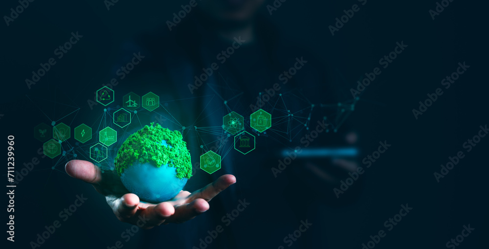 ESG Vision for a Sustainable and Eco-Friendly Future In the Palm of ...