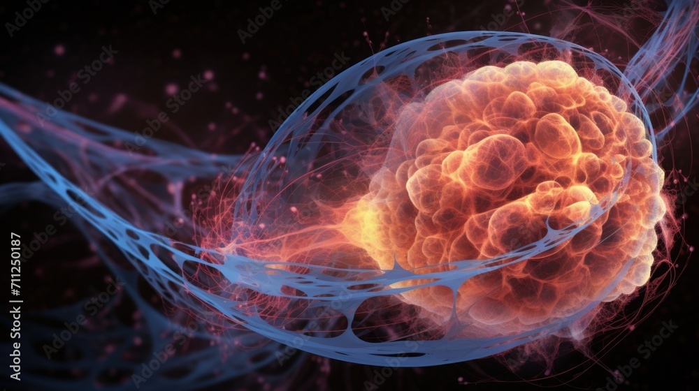 The intricate symphony of growth and connection within the womb is ...