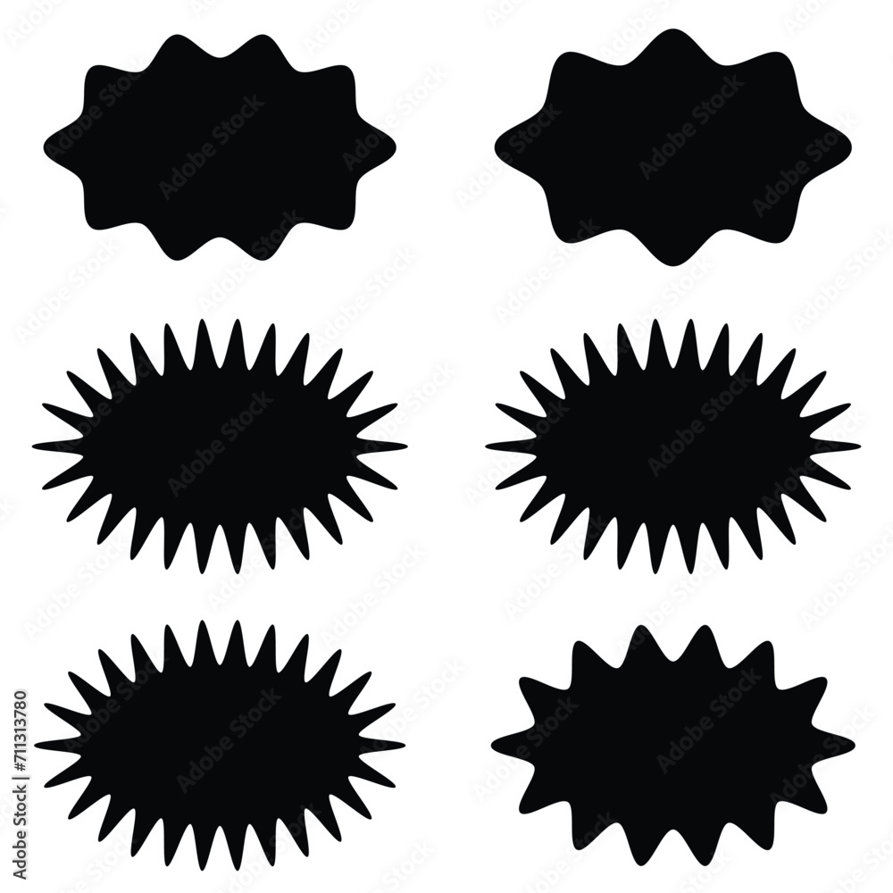 Circle and square scalloped frames. Scalloped edge 6 rectangle and ...