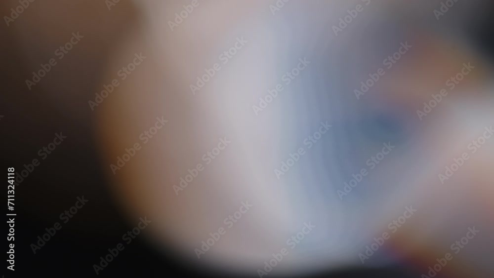 Vidéo Stock Multicolored light leaks 4k footage on black background. Lens studio flare leak ...