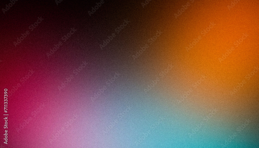 Vibrant VHS style rainbow teal white psychedelic grainy gradient color ...