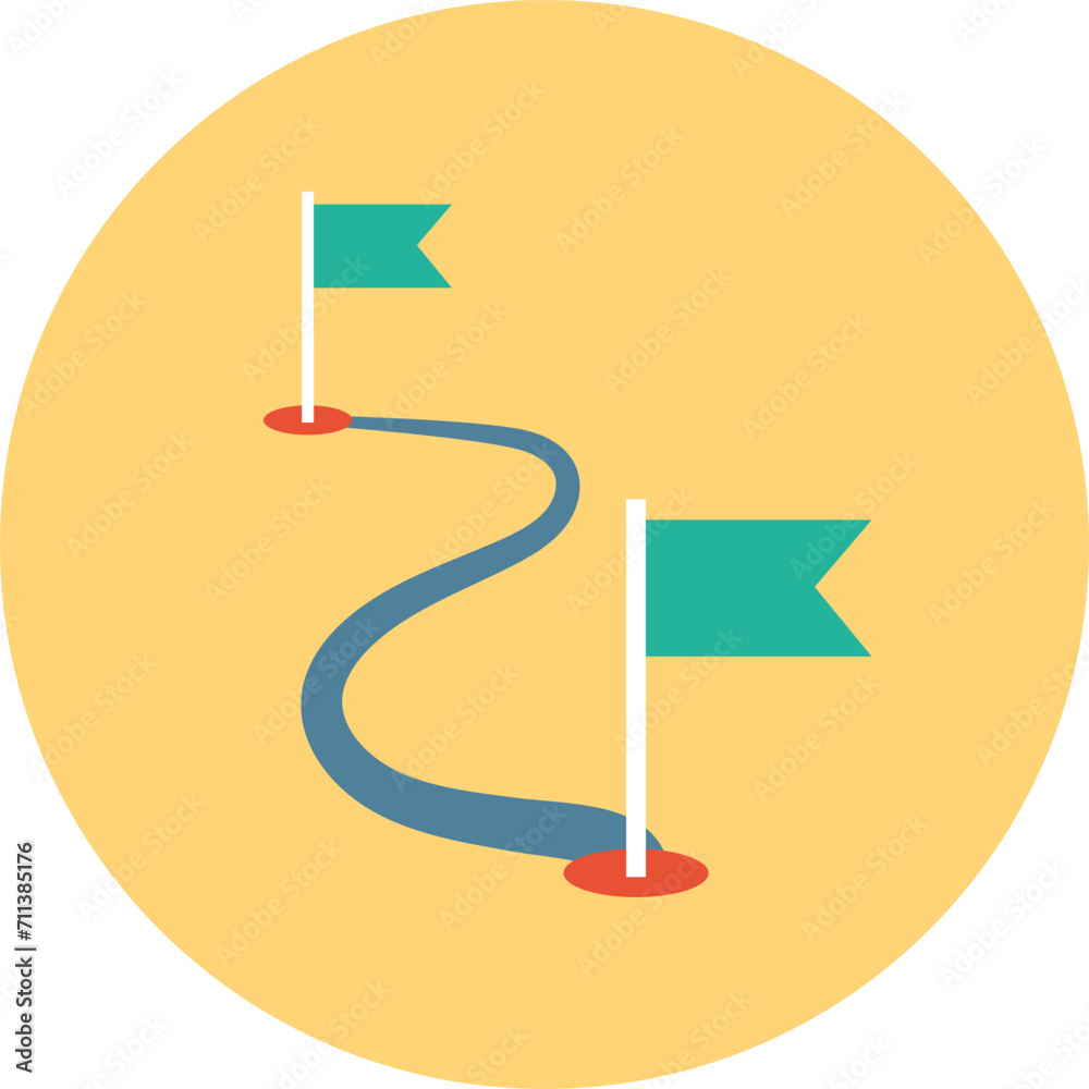 illustration of arrows. maps and navigation icon design. map icon ...