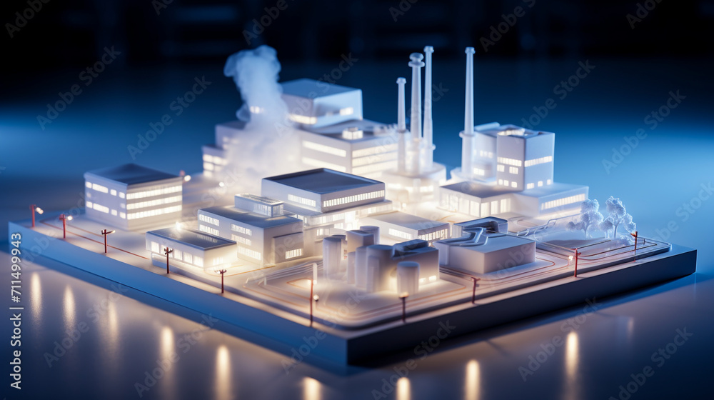 Innovative Industry: See-Through Model of a Facility Design for Energy ...