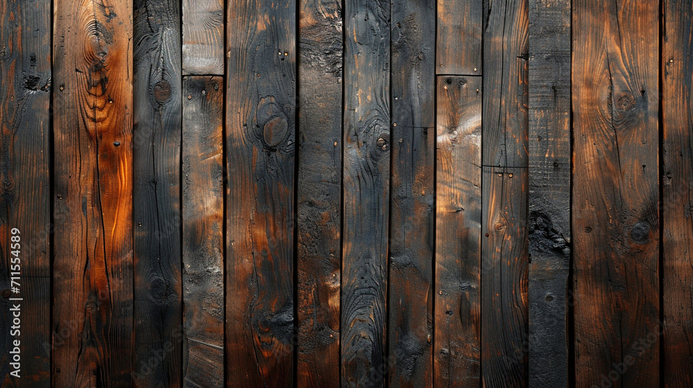 Captivating illustration design featuring a dark wood background ...