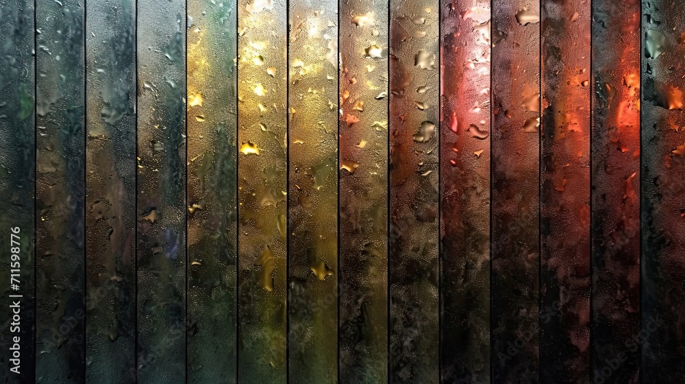 Abstract corrugated ribbed glass texture background, bright gradient ...