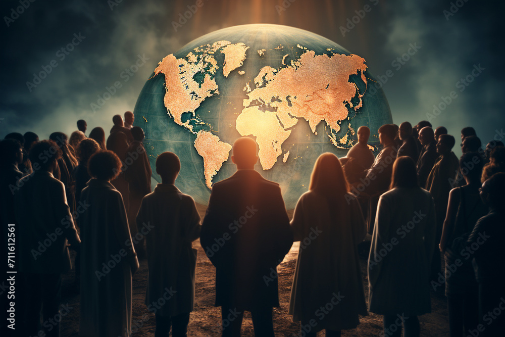 Global friendship circle: Friends from different nationalities ...