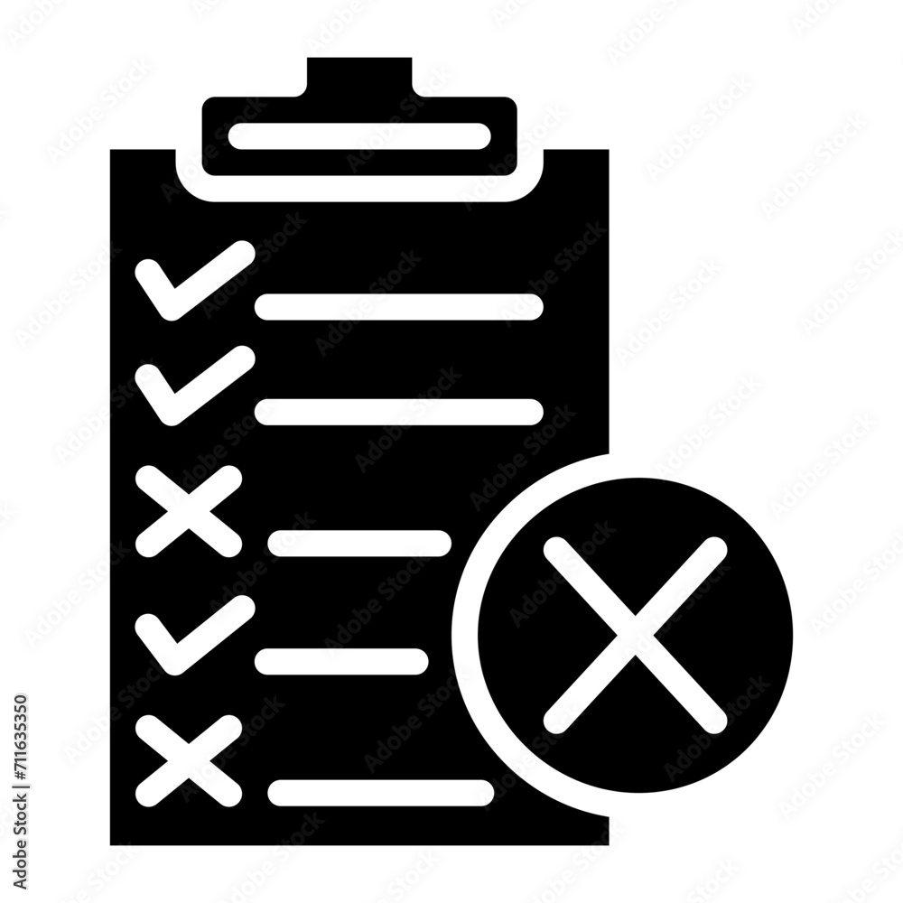 Non-Conformance icon vector image. Can be used for Quality Assurance ...