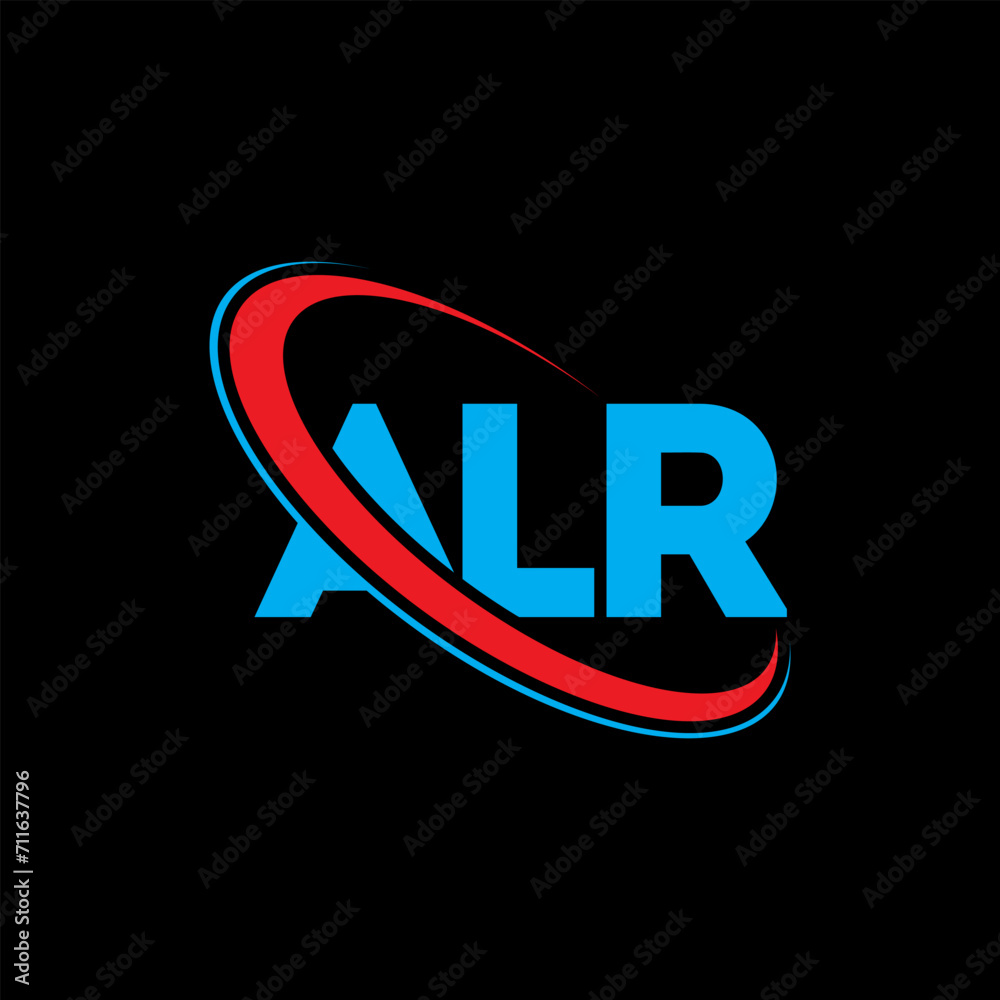 ALR logo. ALR letter. ALR letter logo design. Initials ALR logo linked ...