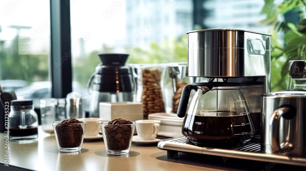 Elevate your coffee experience with the sleek presence of a drip coffee ...