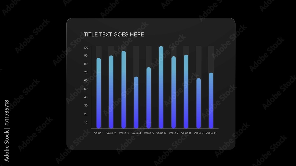 Infographic Bar Chart Video Template Stock Template | Adobe Stock