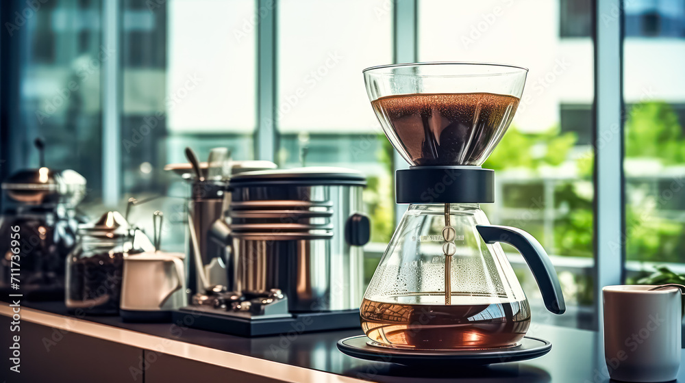 Elevate your coffee experience with the sleek presence of a drip coffee ...