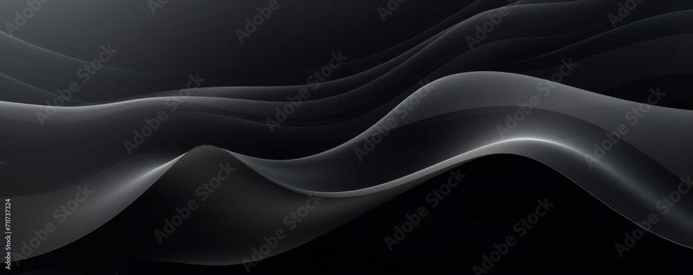 Graphic design background with modern soft curvy waves background ...