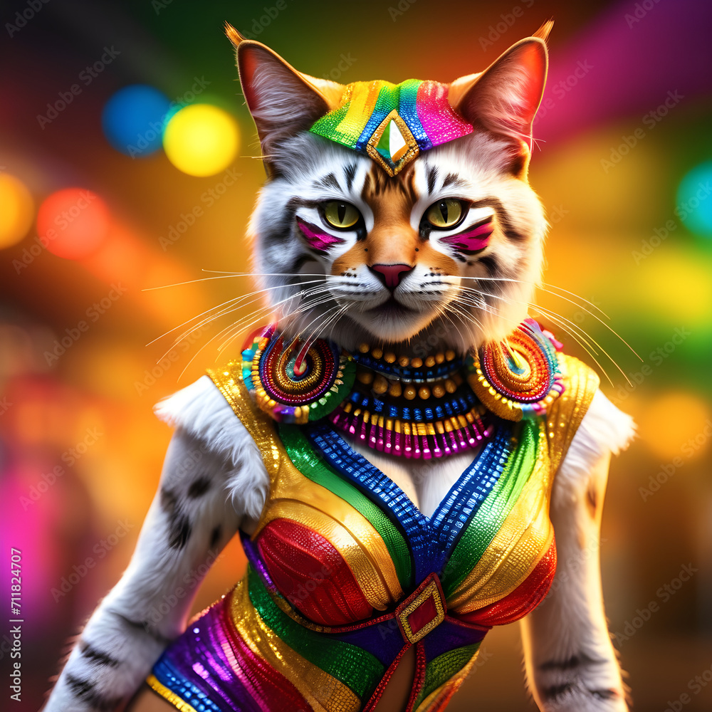 Full Body is an anthropomorphic cat with exceptional dance skills ...