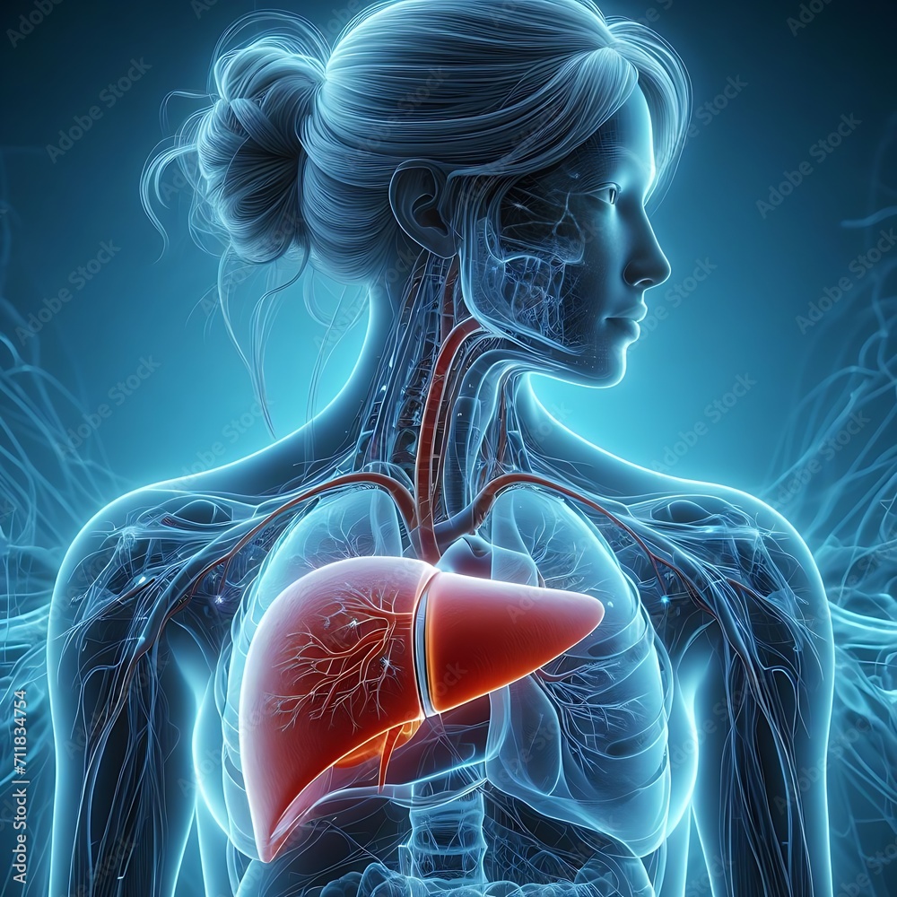 Human Liver 3D Modeling: Anatomical Illustrations for Biomedical ...