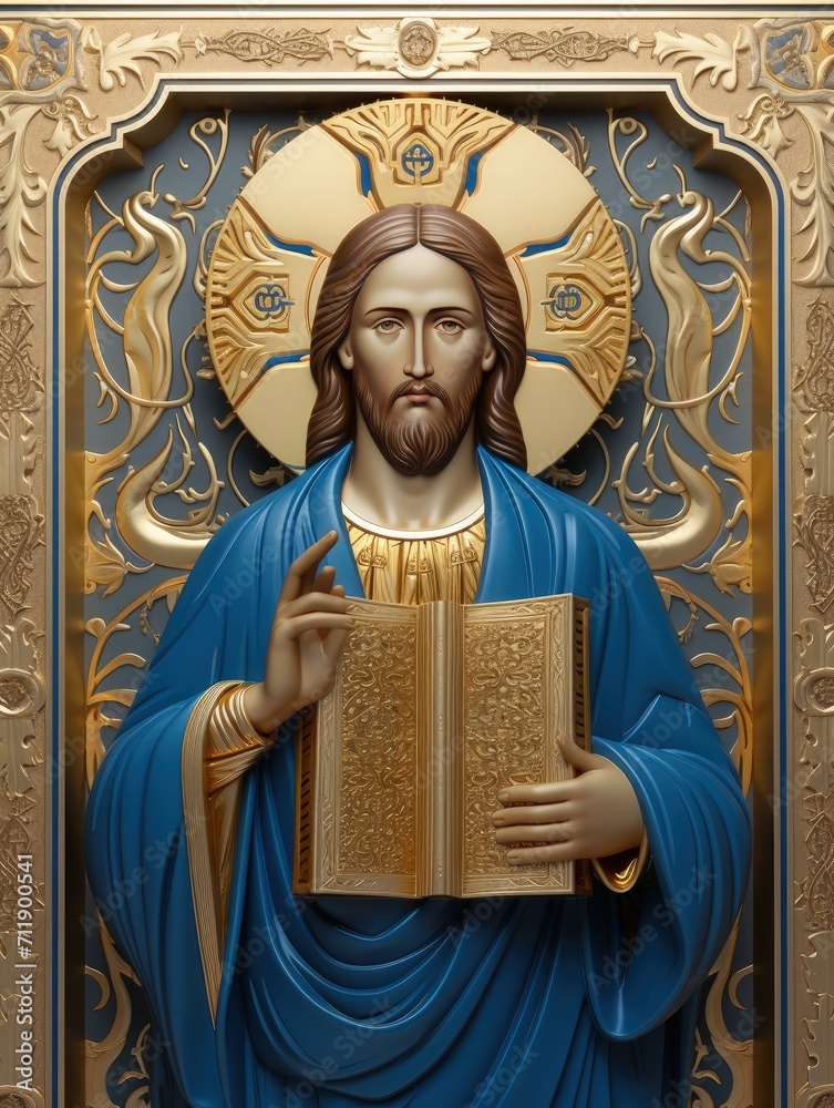 Divine presence: the timeless essence captured in the sacred icon of ...