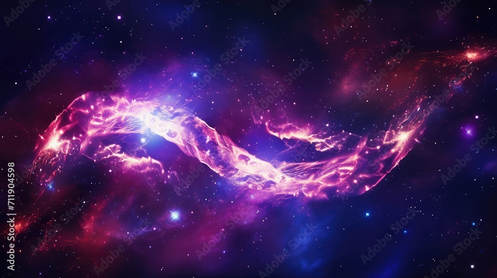 nebula space purple background illustration cosmos celestial, astral cosmic, lavender indigo ...