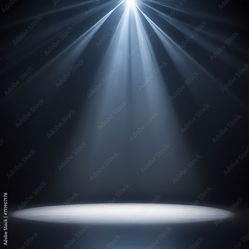 Contemporary dance stage light background with spotlight illuminated ...