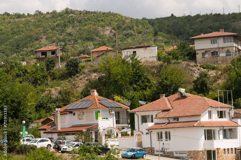 Balchik, Dobrich Province, Bulgaria, 13.08.2022. City by the Black Sea ...