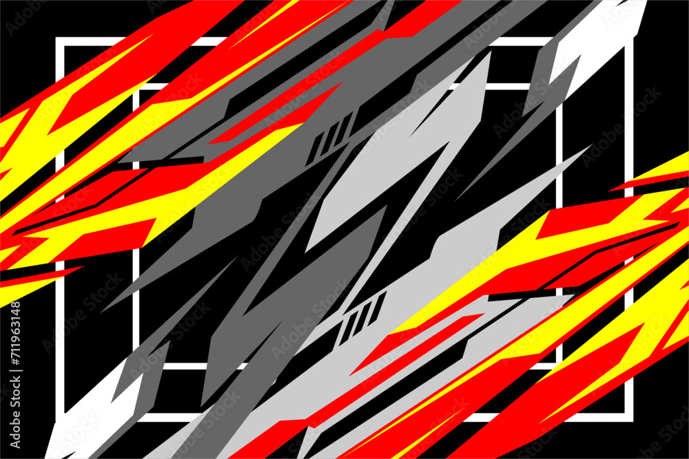 vector abstract racing background design with a unique striped pattern ...