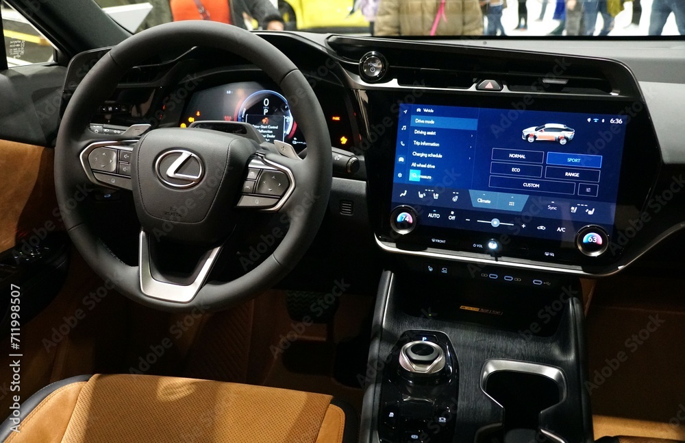 Philadelphia, Pennsylvania, U.S.A - January 14, 2024 - The interior of ...