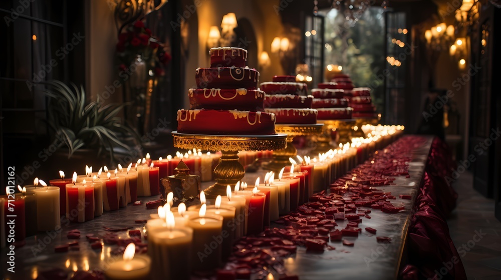 A glamorous Hollywood-themed birthday party with a red carpet entrance ...