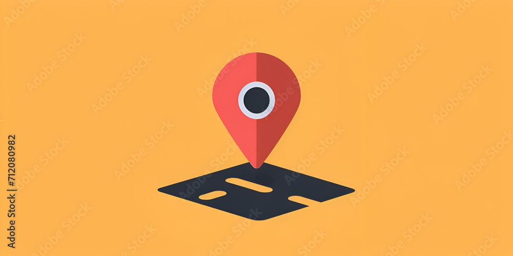 Geography icon pictogram illustration. Map, location, navigation ...