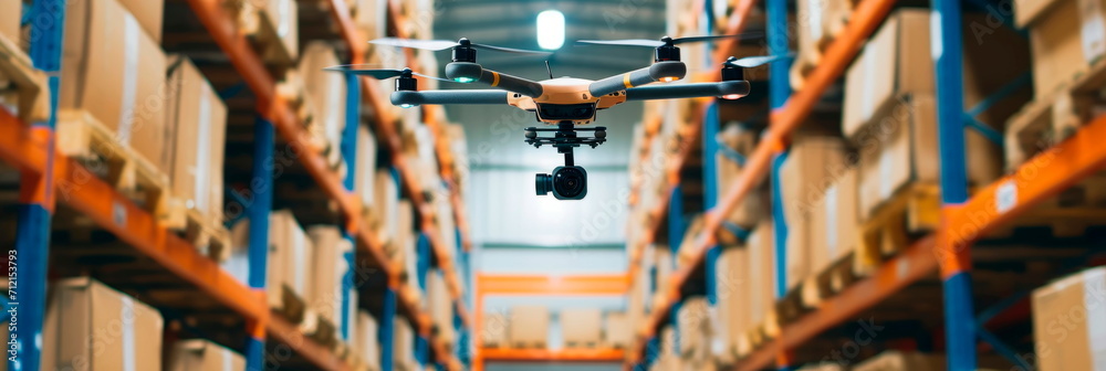 using drones to monitor and manage inventory, promoting accurate ...