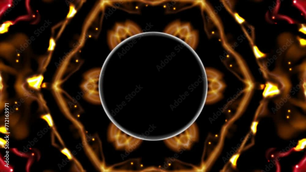 4k Science Fiction. Dynamic CGI Animation and VJ with Illuminated Glowing Lines for a ...