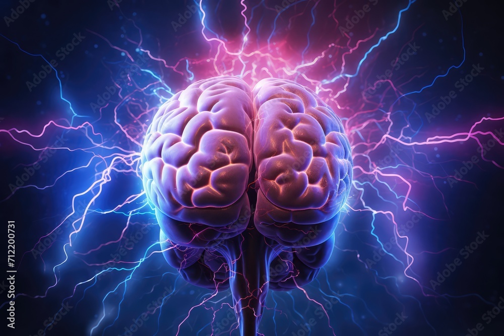 Neurological diagram depicts various brain diseases such as Alzheimer's ...