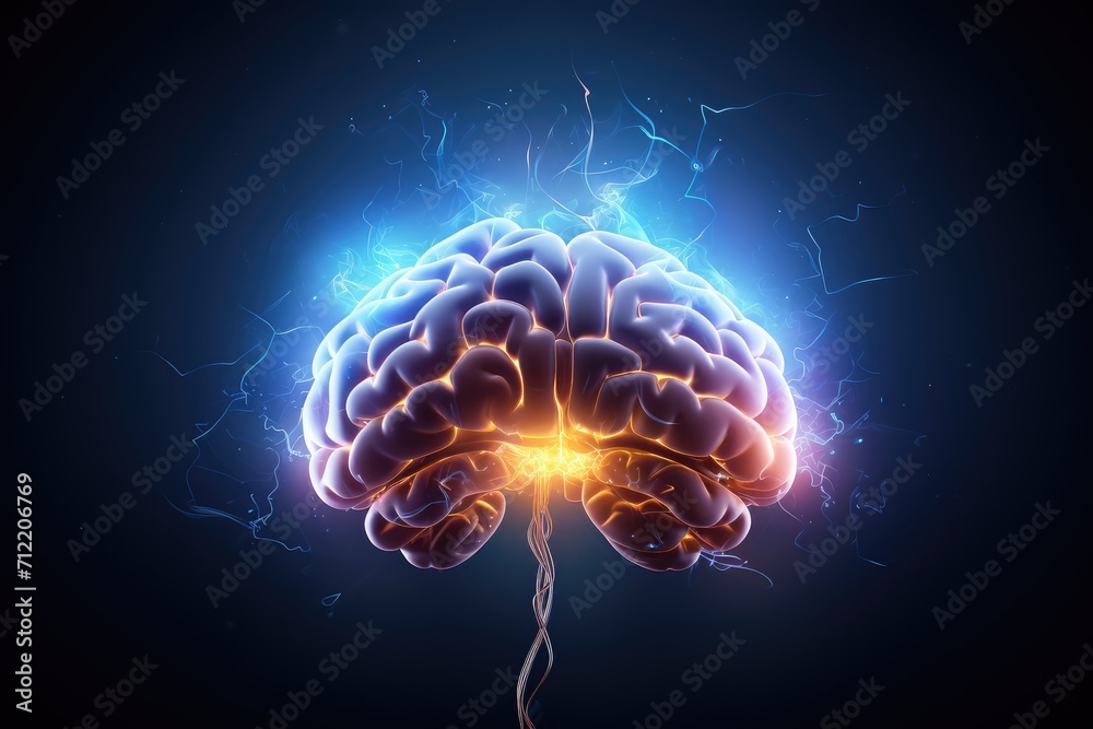Brain fire disease diagnostics CT angiography contrast-enhanced brain ...