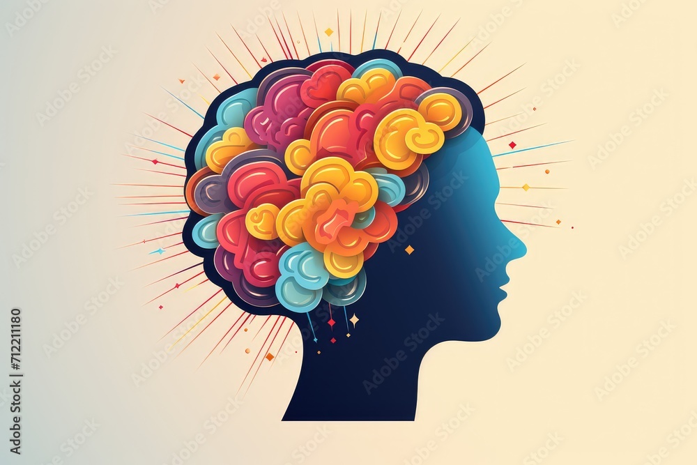 3D brain, brainstorming SCAMPER, Six Thinking Hats, Reverse ...